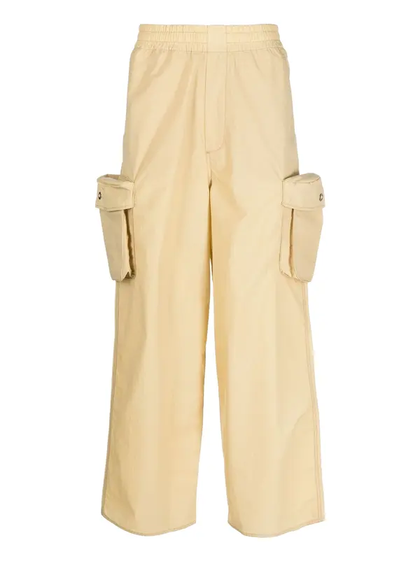 Sunnei Wide-leg Cargo Trousers - Neutrals