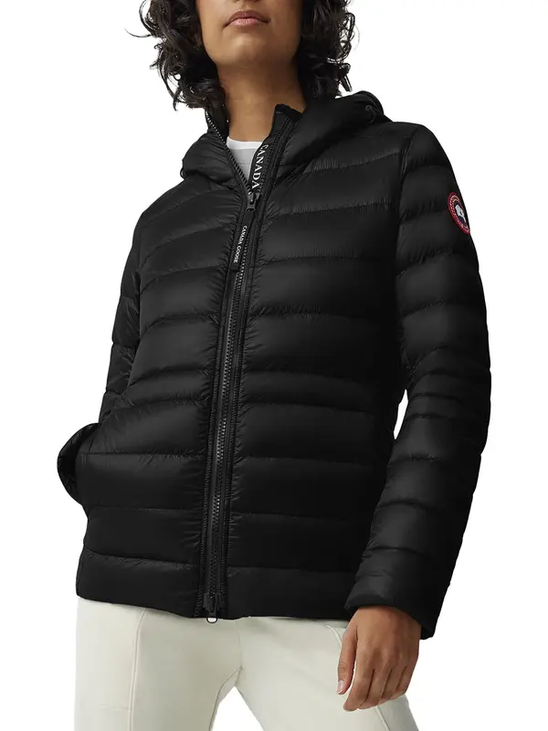 Canada Goose Cypress Hooded Puffer Jacket - Black