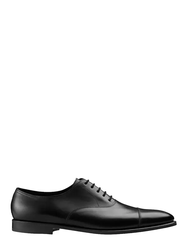 John Lobb City Ii Leather Oxfords - Black