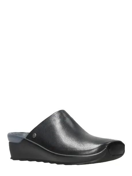 WOLKY Go Wedge Clog - Black