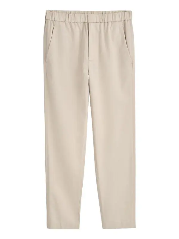 Cos Twill Tapered Pants - Beige