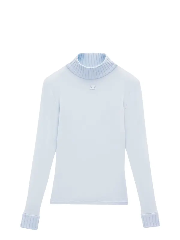 COURREGES Reedition Second-skin Top - Blue