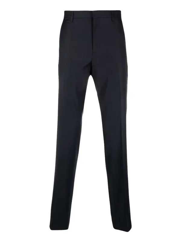LANVIN Straight-leg Tailored Trousers - Blue