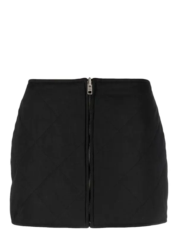 Ksubi Reversible Zip-up Miniskirt - Black