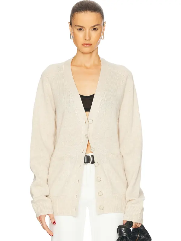 Eterne Theodore Cardigan - Oatmeal