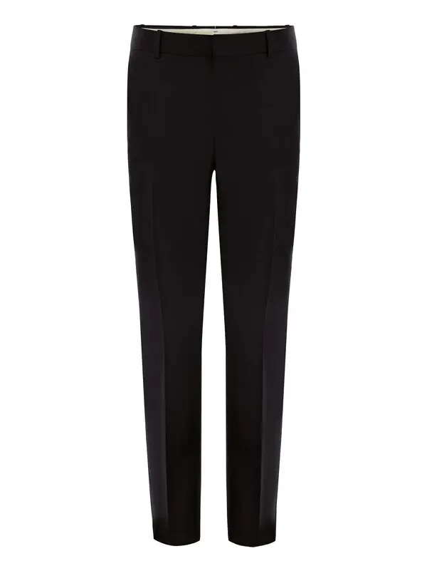 Alexander McQueen Classic Selvedge Mohair Trousers - Black