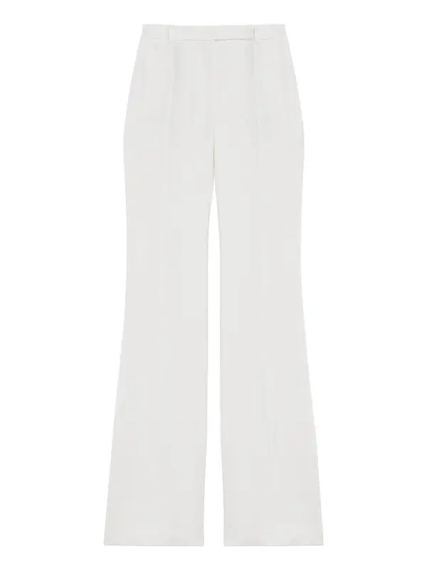 Alexander McQueen Narrow Bootcut Trousers - Light Ivory