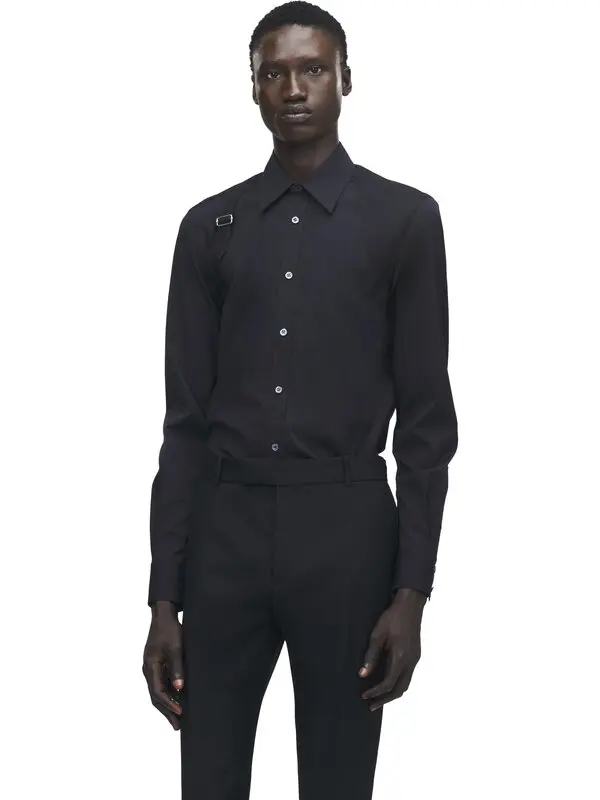 Alexander McQueen Harness Shirt - Black
