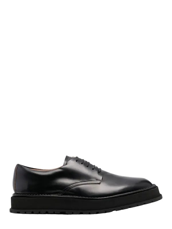 BOTTERO Lace-up Leather Shoes - Black