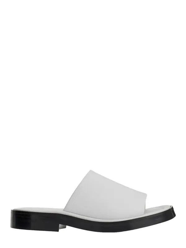 FERRAGAMO Giunone Leather Sandals - White