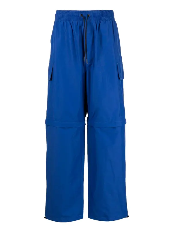 Maison Kitsuné Water-resistant Convertible Track Pants - Blue