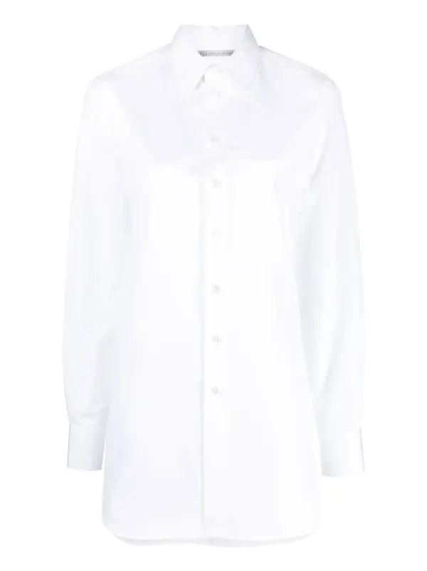 Stella McCartney Cotton Long-sleeve Shirt - White