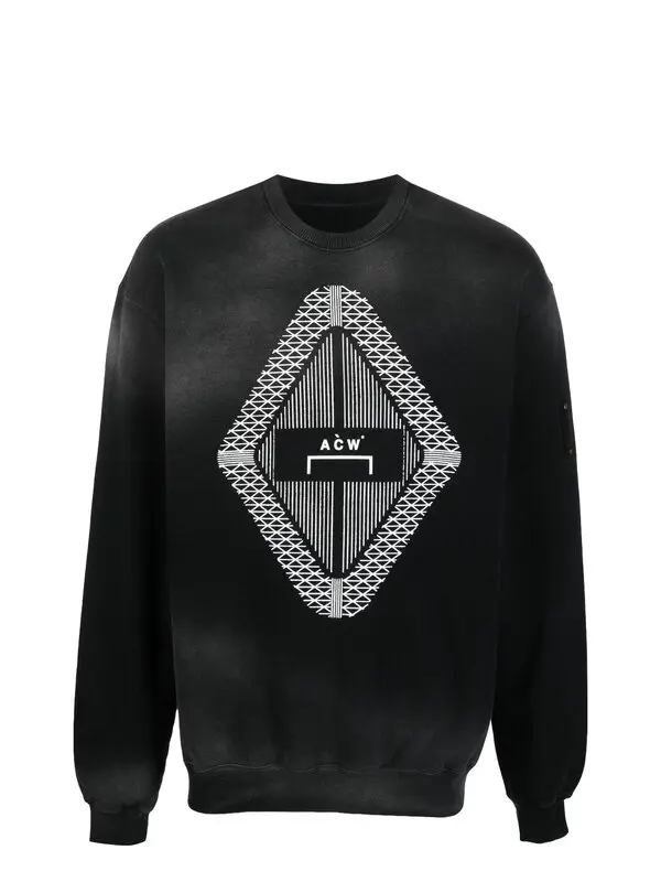 A-COLD-WALL* Logo-print Sweatshirt - Black
