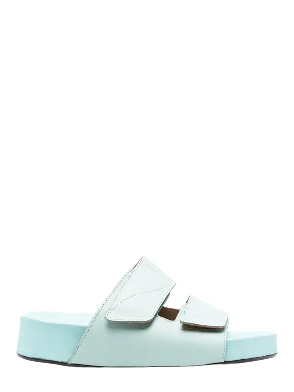 ATP ATELIER Double-strap Slides - Blue