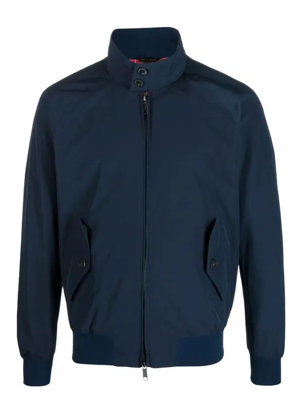 BARACUTA G9 Harrington Bomber Jacket - Blue