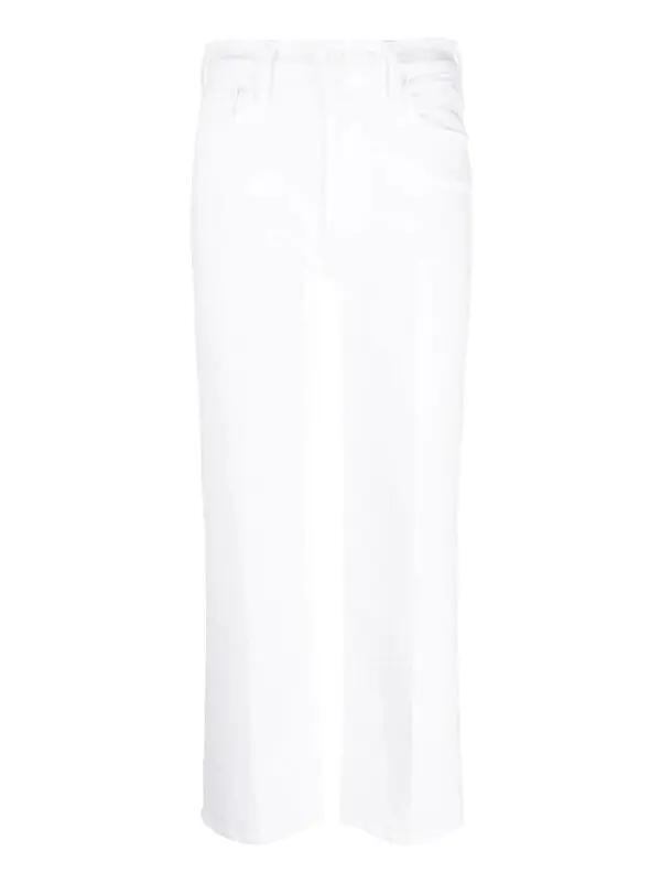 MOTHER The Fairest Of Them All Straight-leg Jeans - White