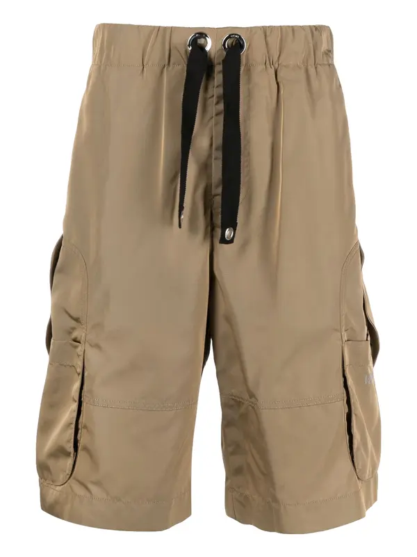 Versace Drawstring-waist Shorts - Neutrals