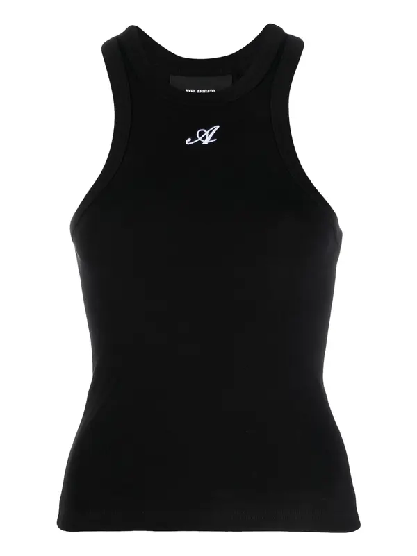 Axel Arigato Signature Racerback Vest - Black