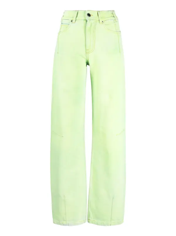 DARKPARK Wide-leg Jeans - Yellow