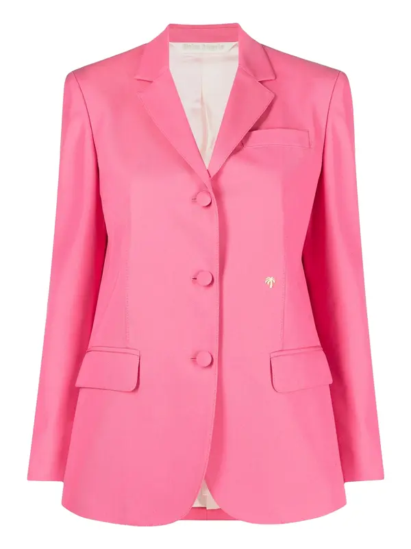 Palm Angels Miami Single-breasted Blazer - Pink