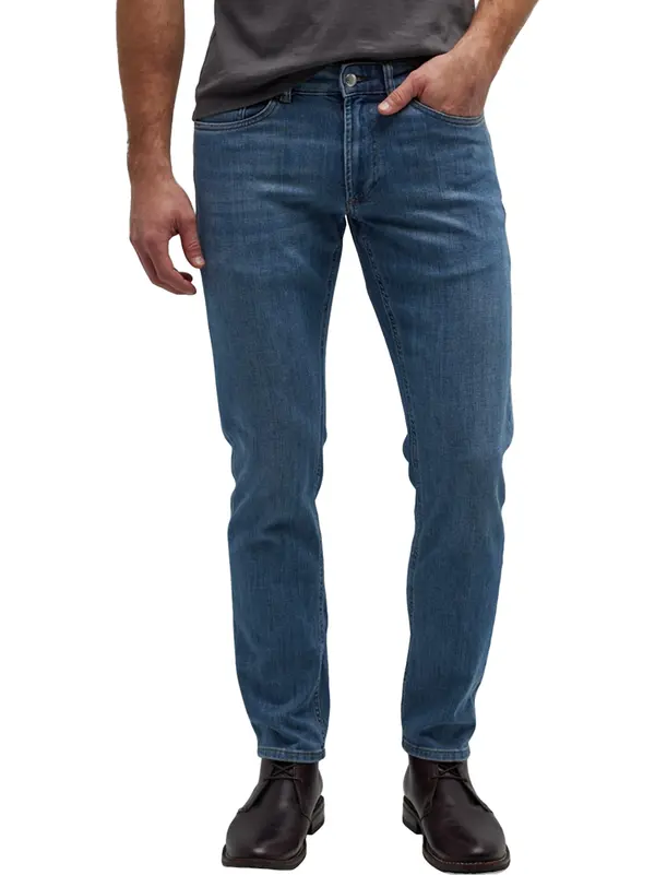 Peter Millar Stretch Denim Straight Leg Jeans - Indigo