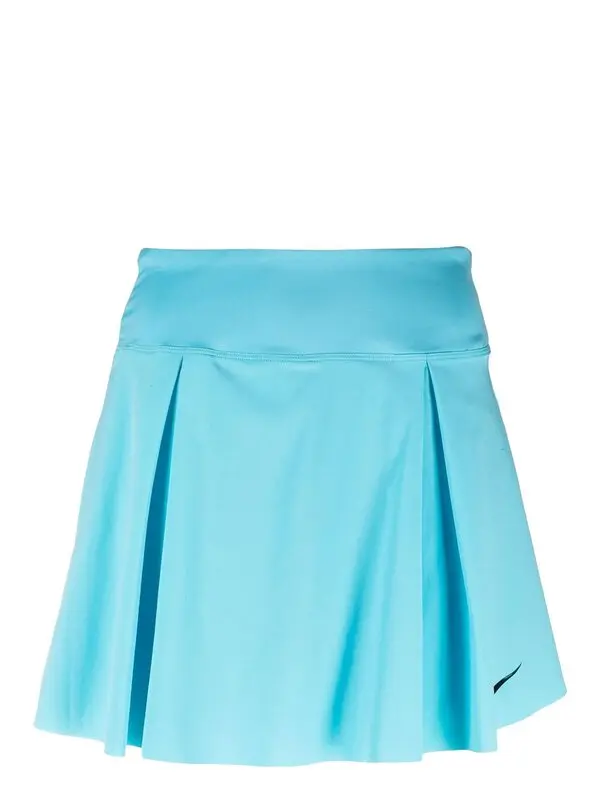 Nike Logo-print Sport Mini Skirt - Blue
