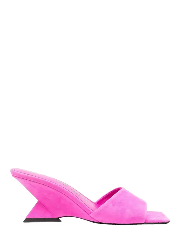 Attico Cheope 75mm Sandals - Pink
