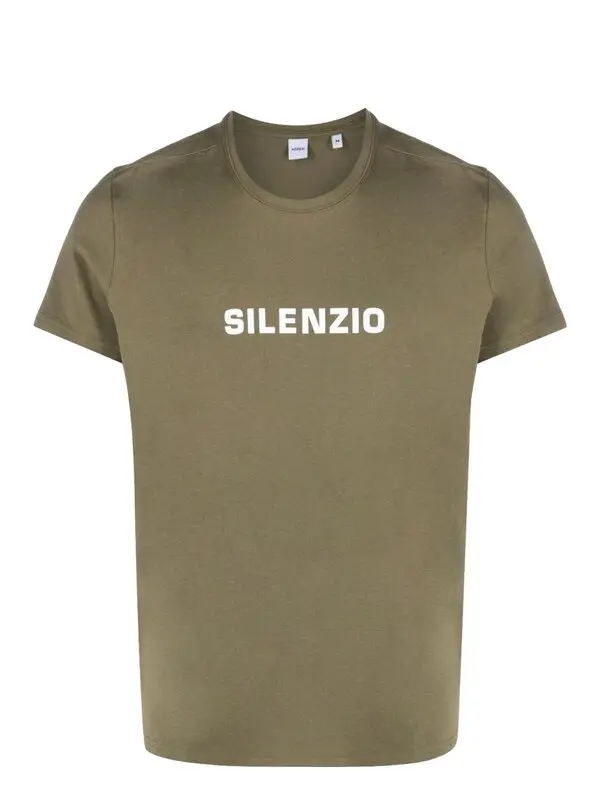 Aspesi Silenzio' Short-sleeve T-shirt - Green