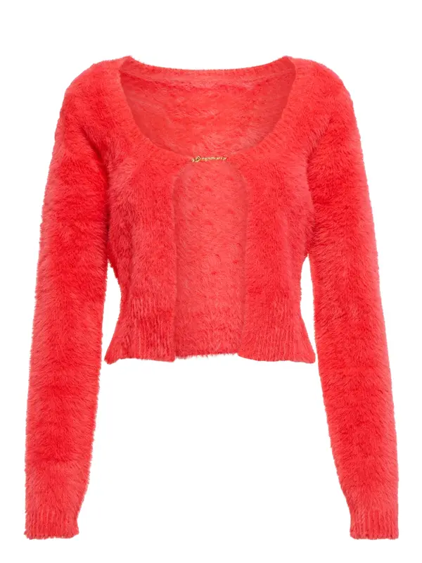 Jacquemus La Maille Neve Manches Longues Cardigan - Pink