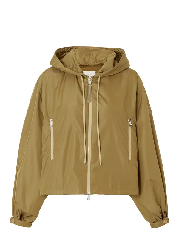 Moncler Vernois Printed Hooded Jacket - Neutrals