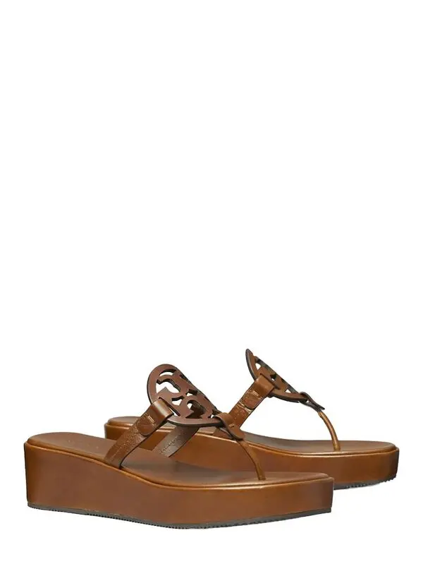 Tory Burch Miller Wedge Sandal - Negroni