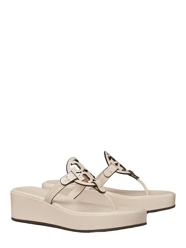 Tory Burch Miller Wedge Sandal - Soft Pink