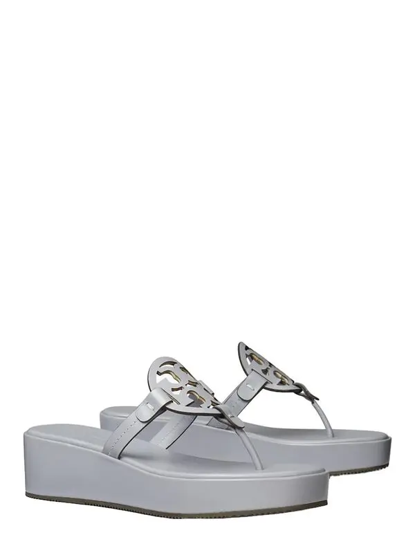 Tory Burch Miller Wedge Sandal - Vapor Blue