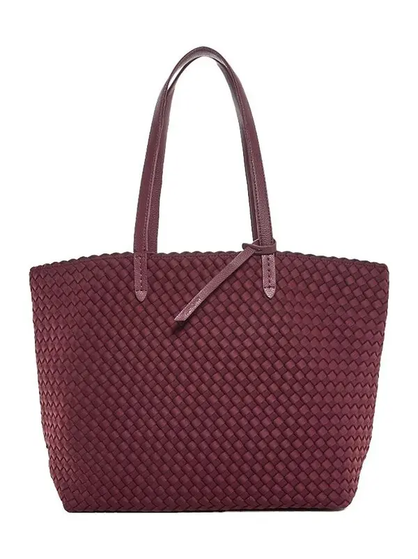 NAGHEDI Jetsetter Small Tote - Bordeaux