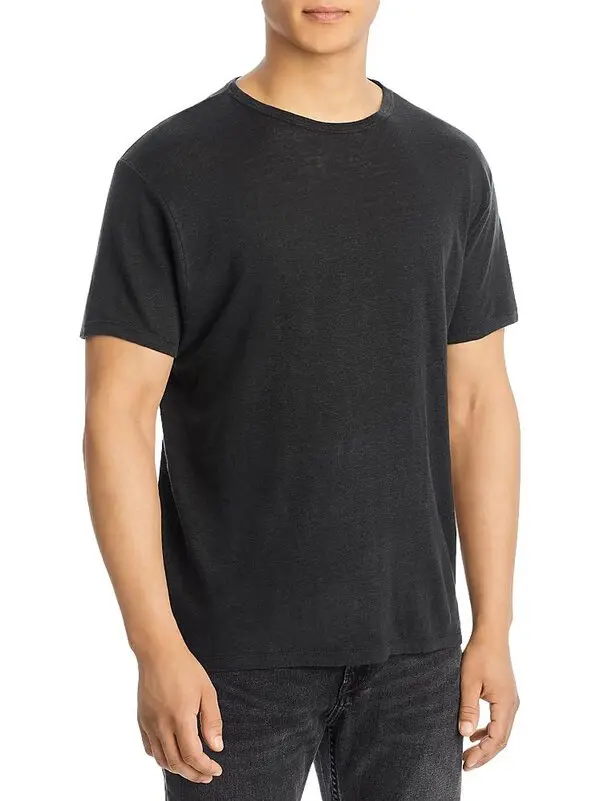 ALEX CRANE Sun Regular Fit Linen Tee - Night
