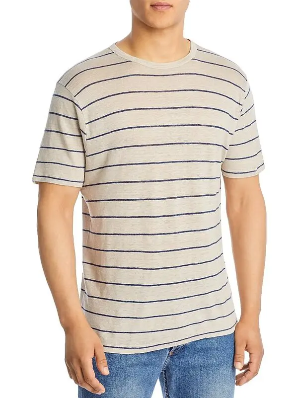 ALEX CRANE Sun Regular Fit Linen Tee - Rio