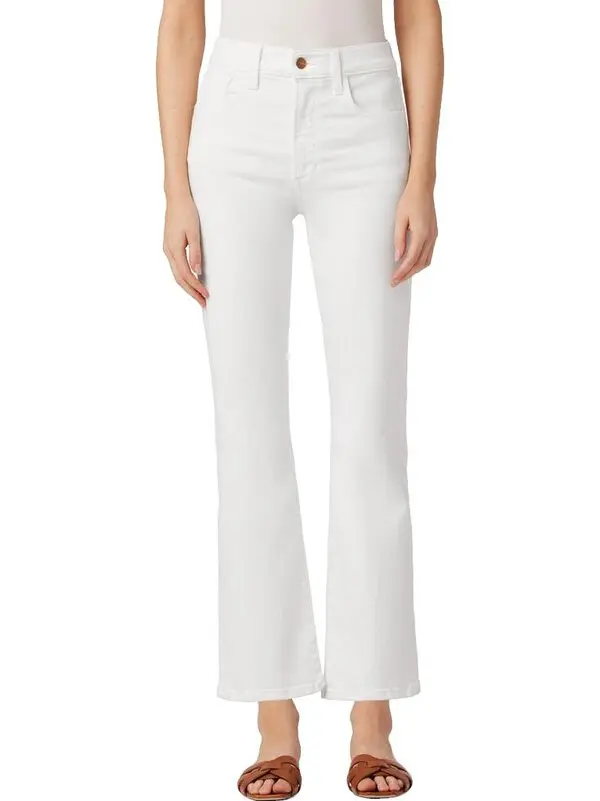 Joe's Jeans The Callie High-waist Ankle Bootcut Jeans - White