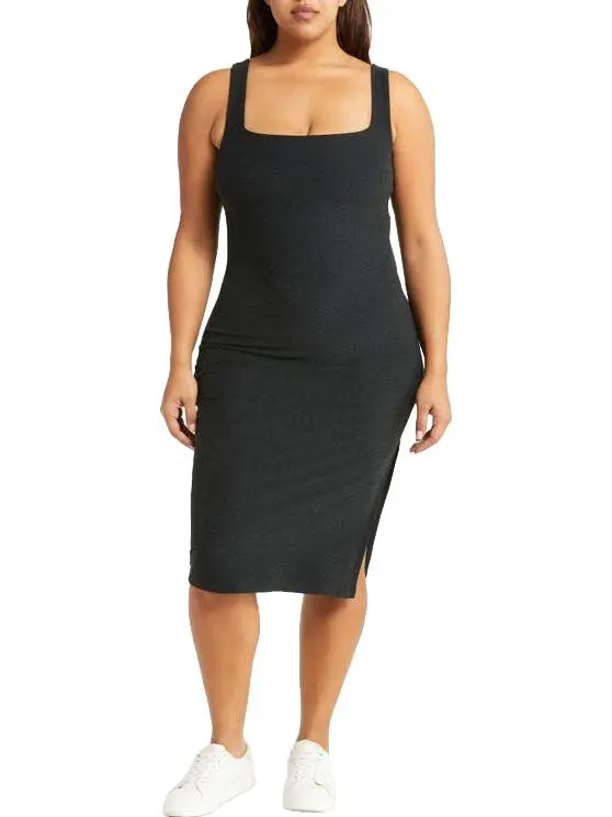 Beyond Yoga Spacedye Icon Midi Dress - Darkest Night