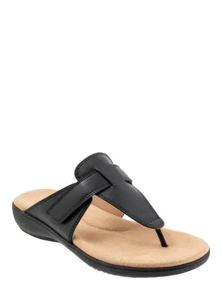 Trotters Robin Flip Flop - Black