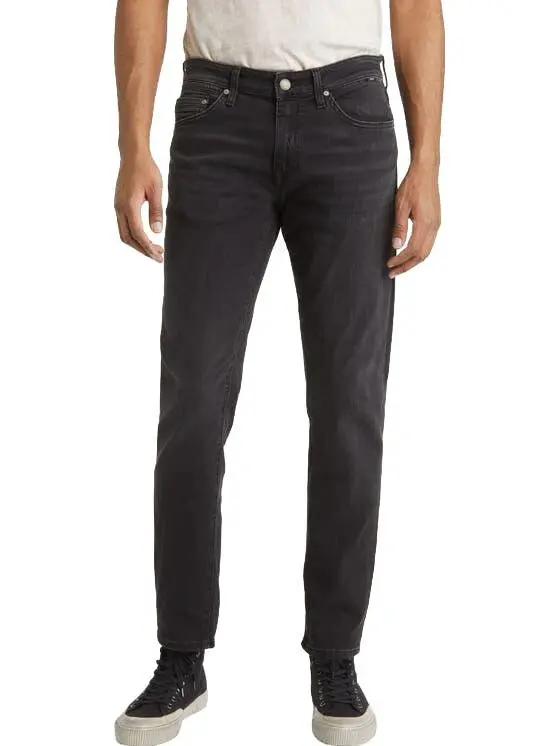 MAVI Jake Slim Fit Jeans - Smoke Williamsburg