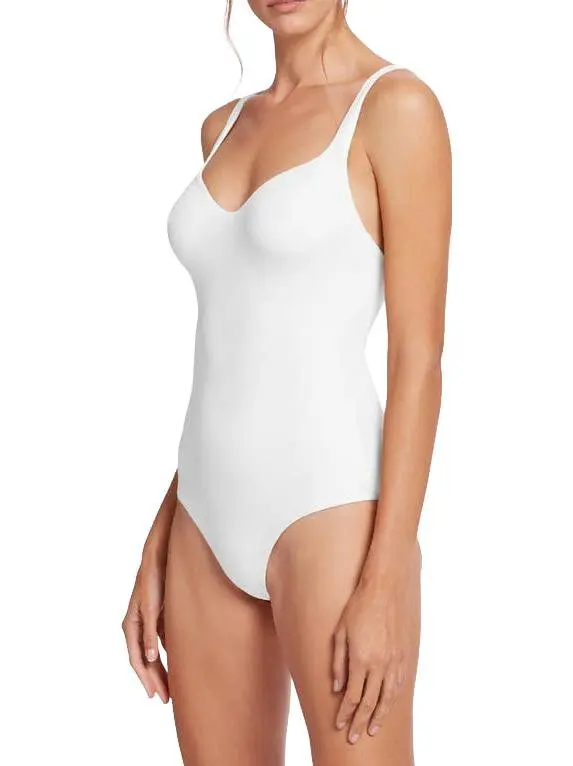 Wolford Mat De Luxe Underwire Bodysuit - White