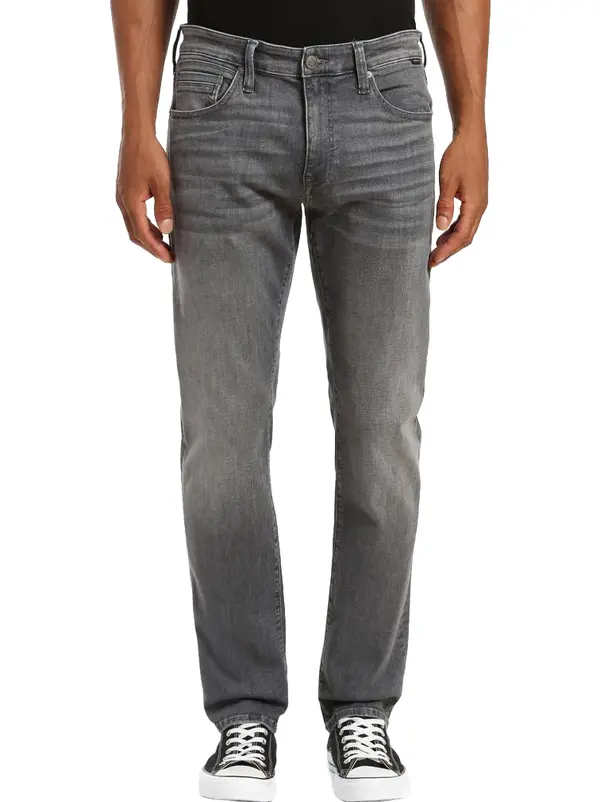 MAVI Jake Slim Fit Jeans - Mid Grey Williamsburg