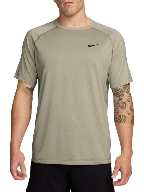 Nike Dri-fit Ready Training T-shirt - Desert Khaki/ Black