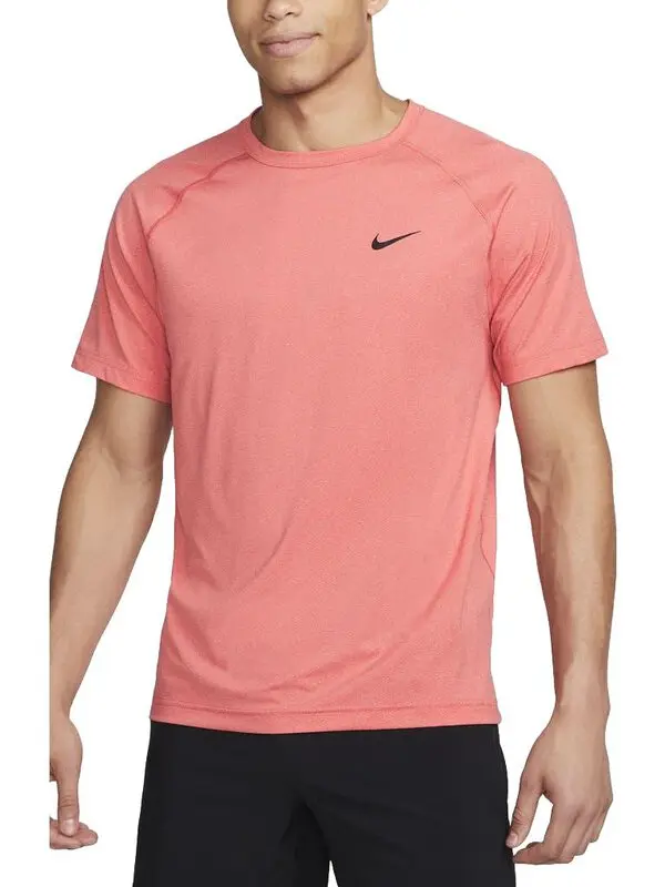 Nike Dri-fit Ready Training T-shirt - Red/heather/black