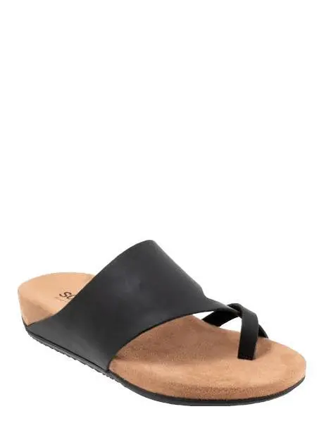 Softwalk Blaine Slide Sandal - Black