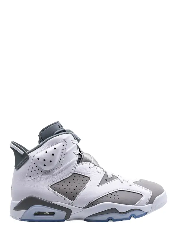 JORDAN Air 6 Cool Grey Sneakers - White