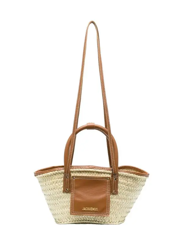 Jacquemus Le Petit Panier Soli Tote - Neutrals