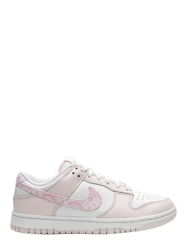 Nike Dunk Low Pink Paisley Sneakers - White