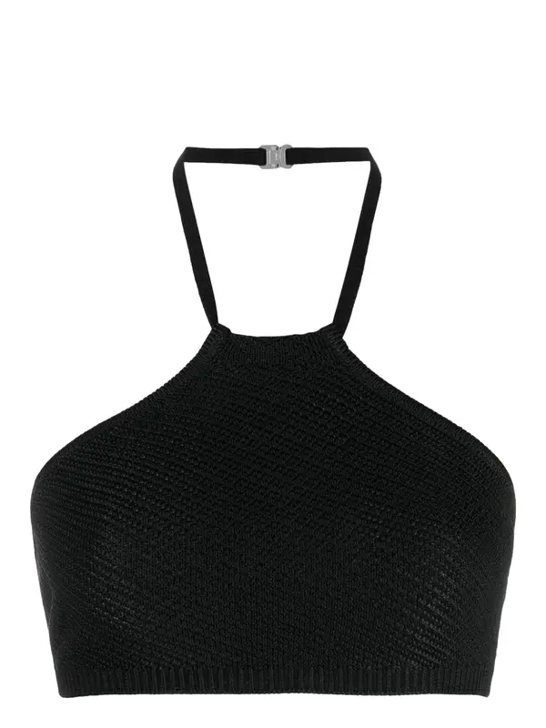 1017 Alyx 9sm Knitted Buckle Top - Black