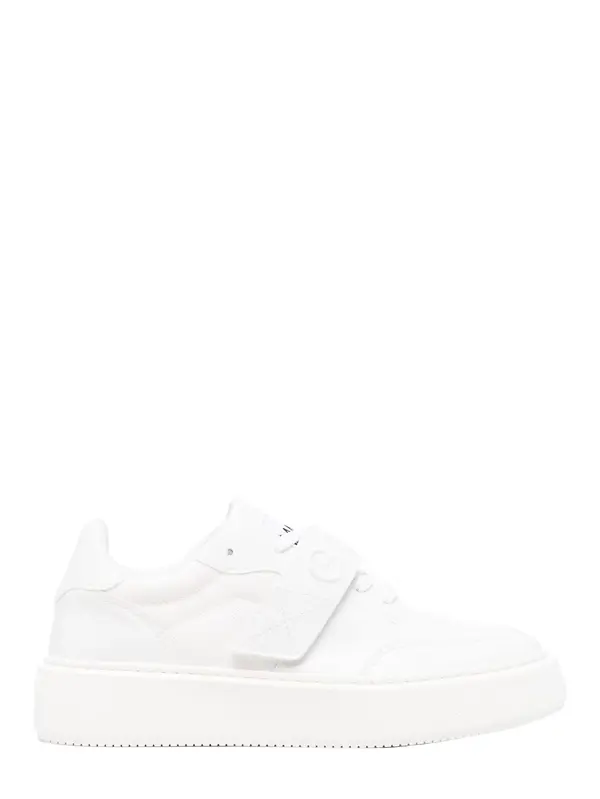 GANNI Touch-strap Low-top Sneakers - White